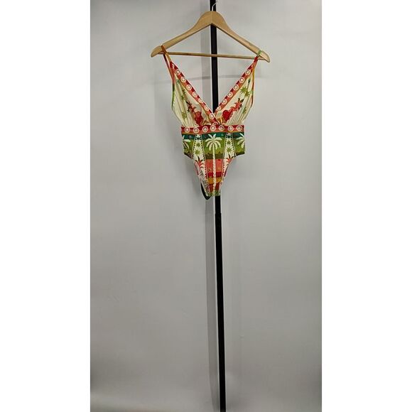 FARM Rio | Swim | Farm Rio Womens Rainbow Sunset One Piece Swimwear Xs ...